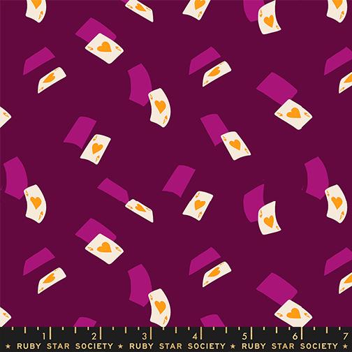 Hello Alice - Falling Aces in Purple Velvet RS2129 12 – Thom & Mathilda